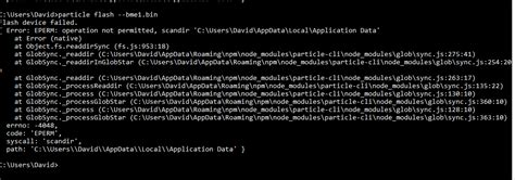 can t get electron into listening mode troubleshooting particle