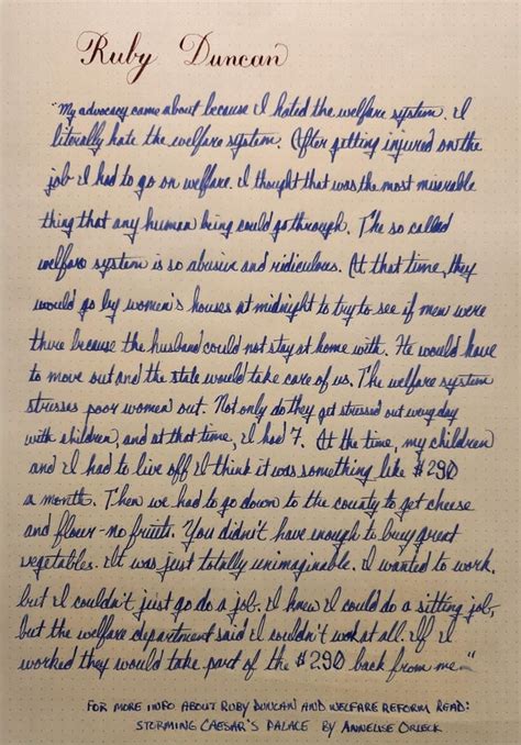 Ruby Duncan Someone You Should Know About But You Dont R