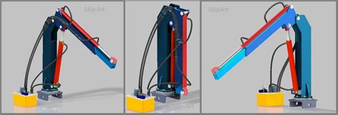 Складной манипулятор в газель - Чертежи, 3D Модели, Проекты ...