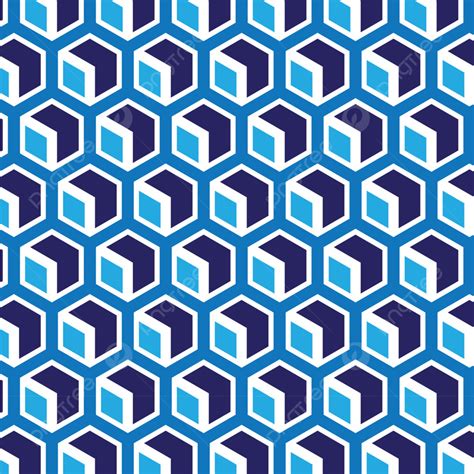 geometric hexagon seamless pattern vector background trendy abstract