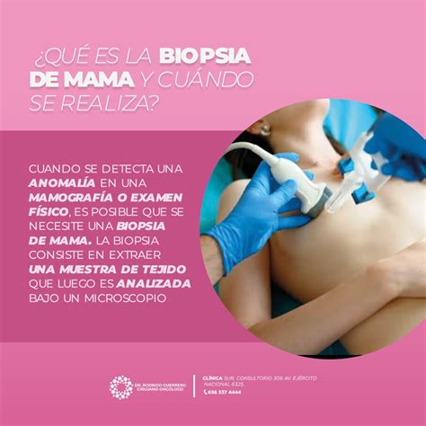 Oncologos - 👉 Cuando se detecta una anomalía en una mamografía o examen físico, es posible que ...