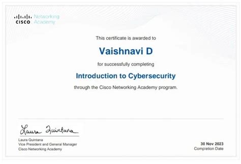 cybersecurity cisconetworkingacademy learning certification