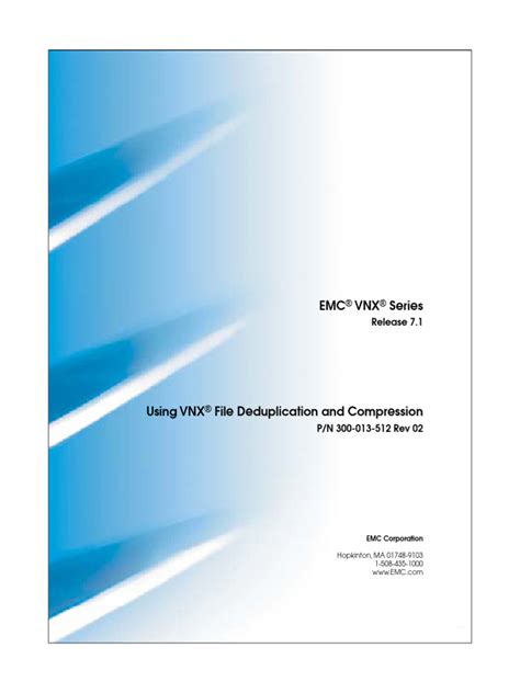 Data Deduplication Pdf