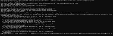 Building Container In Terminal Utilizing Composer And Deepstream