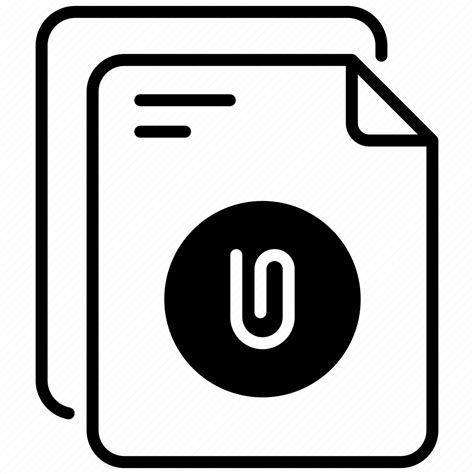 Attach File File Attach Document Document Attach Paper Paper Clip Icon Download On