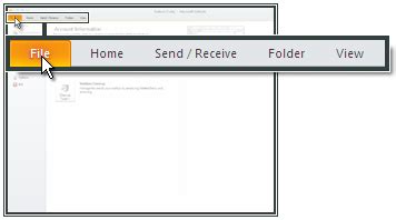 Setting Up Microsoft Outlook 2010 Help Buzinessware