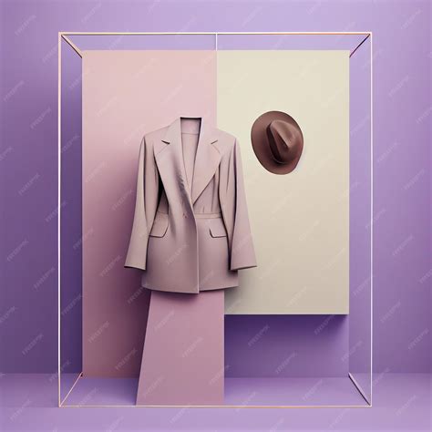 Premium Ai Image Minimalist Abstract Fashion Background Generative Ai
