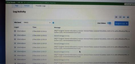 The Mqtt Server Is Receiving The Info Just Not Passing It Into Tags