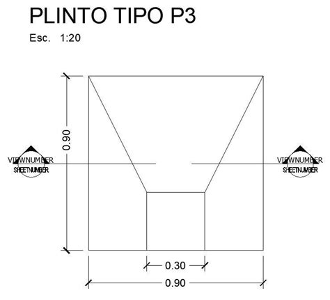 Autocad 2d Design Of Plinth Type With Details Cad File Dwg File Cadbull