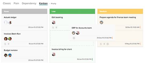 Kanban View For Tasks Online Task Manager Zoho Projects