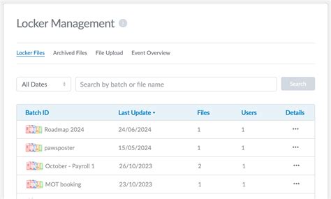 Review And Check Details Of Files Thrive App