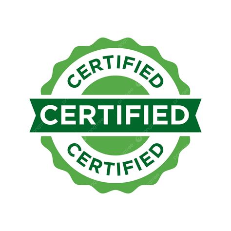 Stamp Designs With Certified Text Vector Certified Stamp Certified