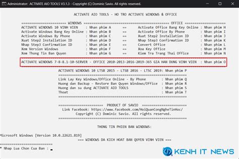 Tải Aio Tool V3 1 3 Active Windows Full Bản Chuẩn 2025