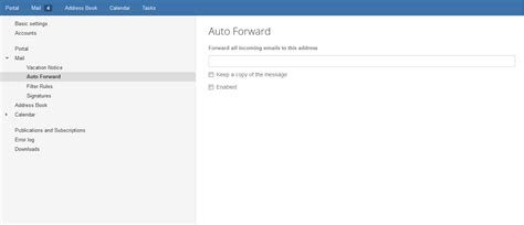 Setup Email Forwarding