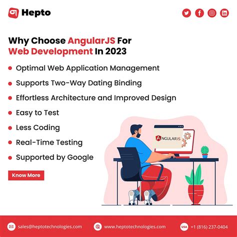 Why Choose Angularjs For Web Development In 2023 By Hepto Technology