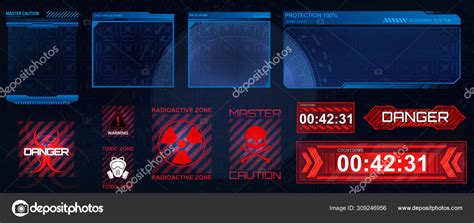 Futuristic Screens HUD GUI UI And Set Titles Stock Vector By Sergeybitos Mail Ru 309246956