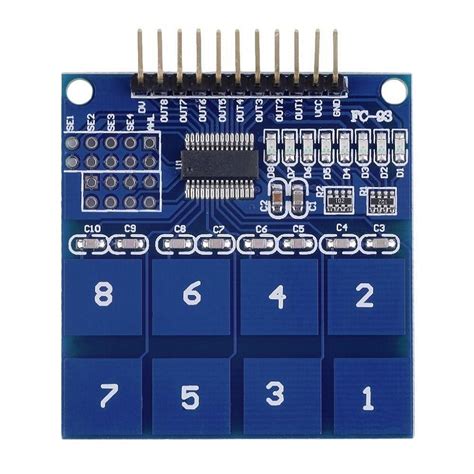 TTP Channel Capacitive Touch Sensor Module