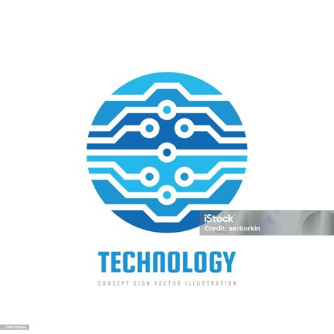 디지털 기술 회사 Id를 위한 벡터 사인 템플릿입니다 데이터 전자 아이콘입니다 추상적인 컴퓨터 칩 기호입니다 네트워크 인터넷 기술 개념 일러스트레이션 디자인 요소입니다 0