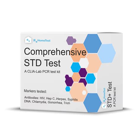 comprehensive std test at home std test for men and women