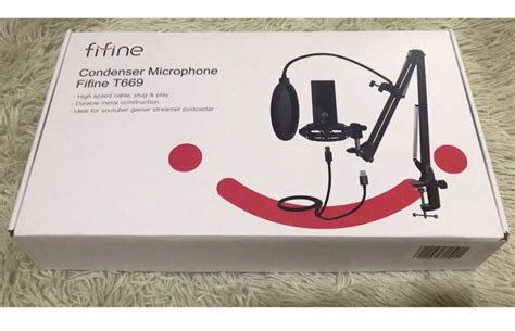 Fifine T669 Condenser Microphone, Audio, Microphones on Carousell