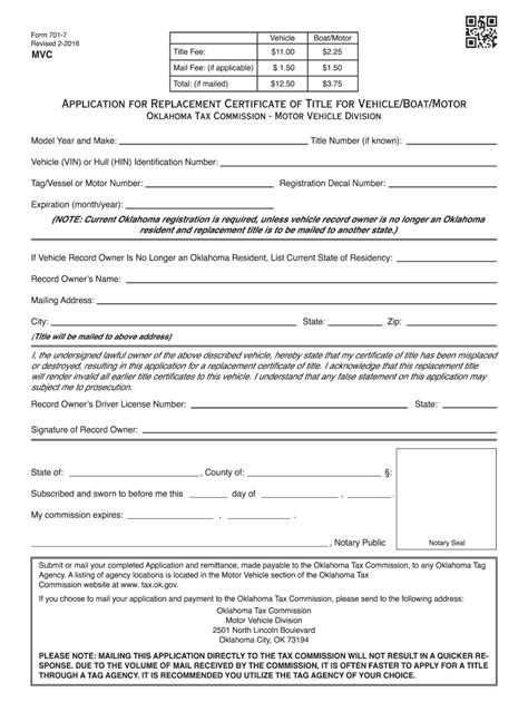 Form 701 7 Ok Fill Out And Sign Online Dochub