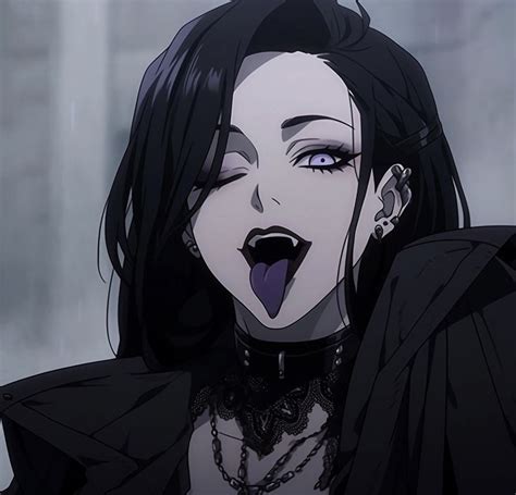 Goth Mommy Anime Vampire Manga Aesthetic Goth Mommy Pfp Pfp Ideas