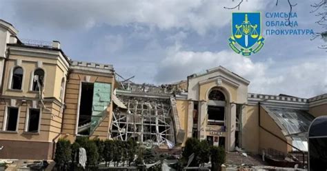 Ракетний удар по Сумах воєнний злочин рф у Вербну неділю
