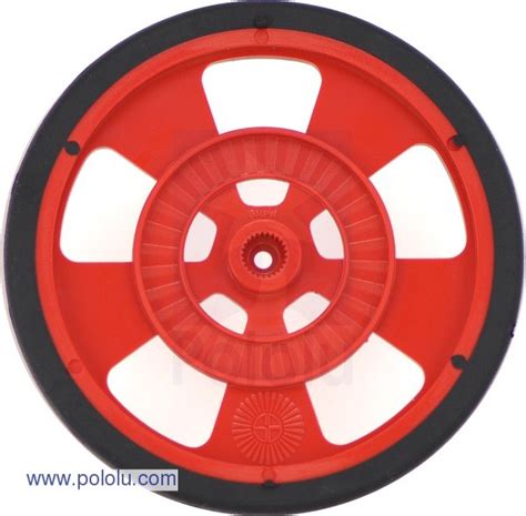 69mm Servo Wheel Red