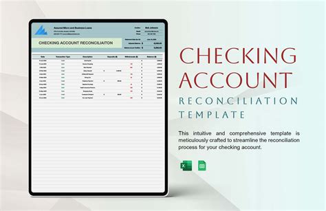Editable Reconciliation Templates In Excel To Download