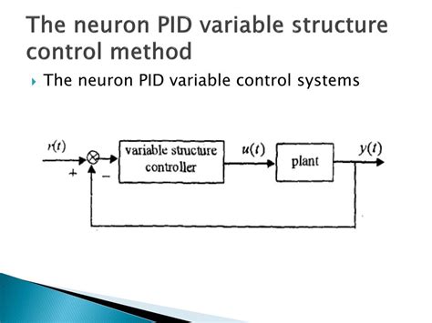 ppt neuron pid variable structure control powerpoint presentation