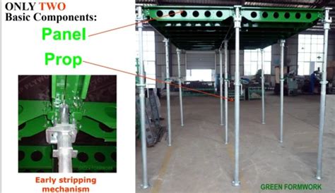 Modular Horizontal Slab Formwork System Ceiling Formwork And Table