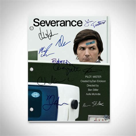 Severance Pilot 2022 Script Limited Signature Edition Rare T