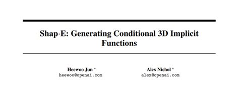 openai s shap·e extends generative models for 3d asset generation synced