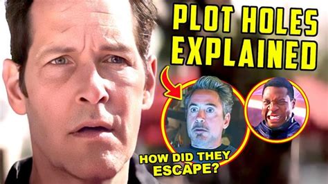 Ant Man 3 Every Plot Hole And Question Answered In Quantumania Plot
