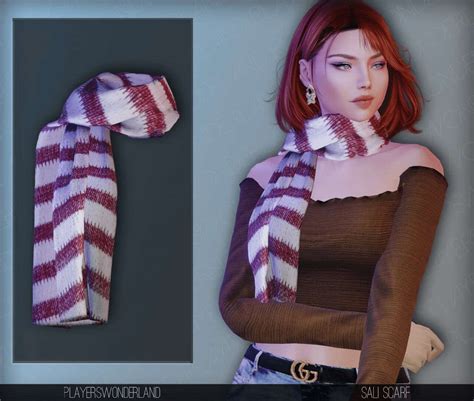 Must Have Sims 4 Scarf Cc For Winter Looks