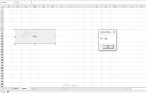 Excel Vba Arrays Dataflair