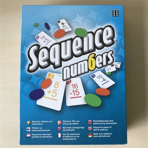 sequence numbers ongebruikt bevorderd rekenvaardigheid