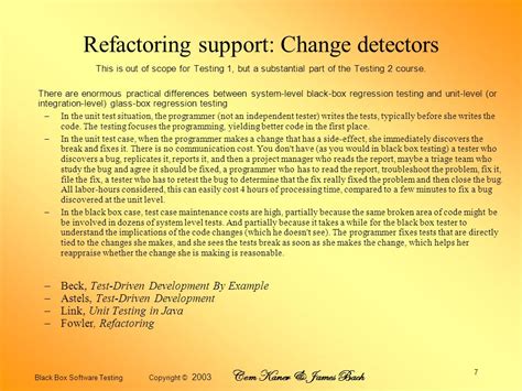 black box software testing copyright © 2003 cem kaner and james bach 1