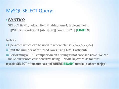 Mysql Database Administration A Beginners Guide Powerpoint Slides