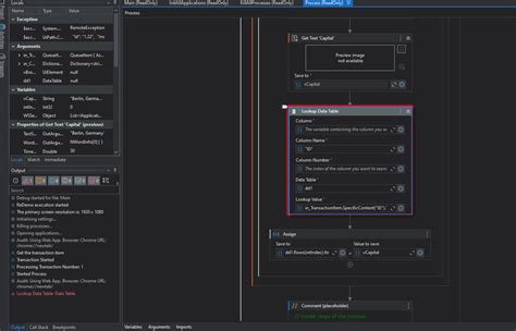 Reframework Error Lookup Datatable Studio Uipath Community Forum