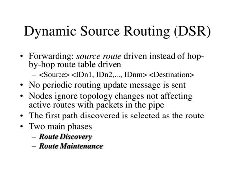 Ppt Design Routing Protocol Performance Comparison In Ns2 Aodv Comparing To Dsr As Example