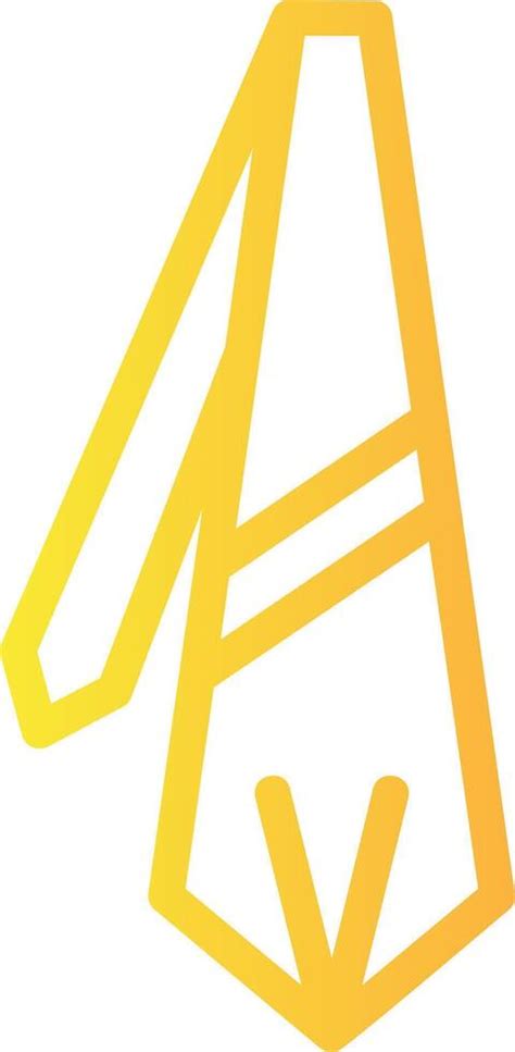 Tie Linear Gradient Icon 40869658 Vector Art At Vecteezy