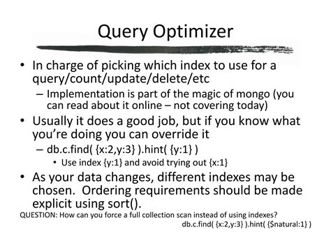 Indexing With Mongodb Pptx
