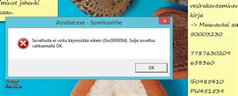 Solved Program Can Not Start Right 0xc00000fd Adobe Community