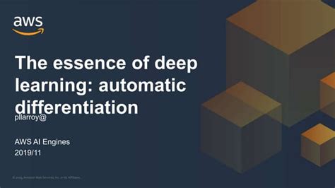 The Essence Of Deep Learning Automatic Differentiation Ppt