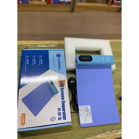 Bàn gia nhiệt máy tách kính S 918E silicol mềm Shopee Việt Nam