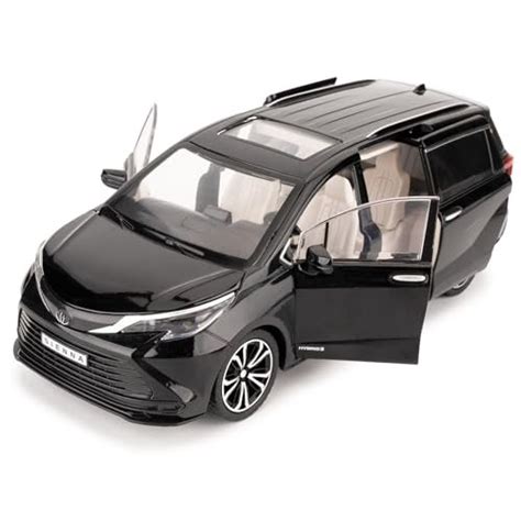 Toyota Sienna Toy Car Realistic Diecast Model With Lights And Sound