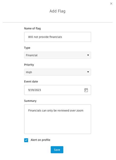 How To Add Flags To A Vendors Profile Buildingconnected Us
