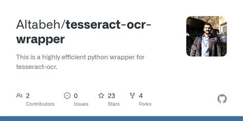 GitHub Altabeh Tesseract Ocr Wrapper This Is A Highly Efficient Python Wrapper For Tesseract Ocr