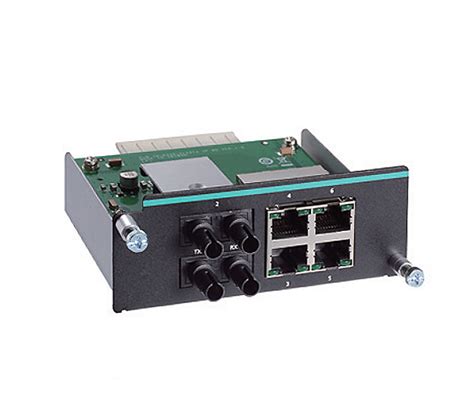 Moxa IM A MST TX Fast Ethernet Module With Multi Mode BaseFX Ports With ST
